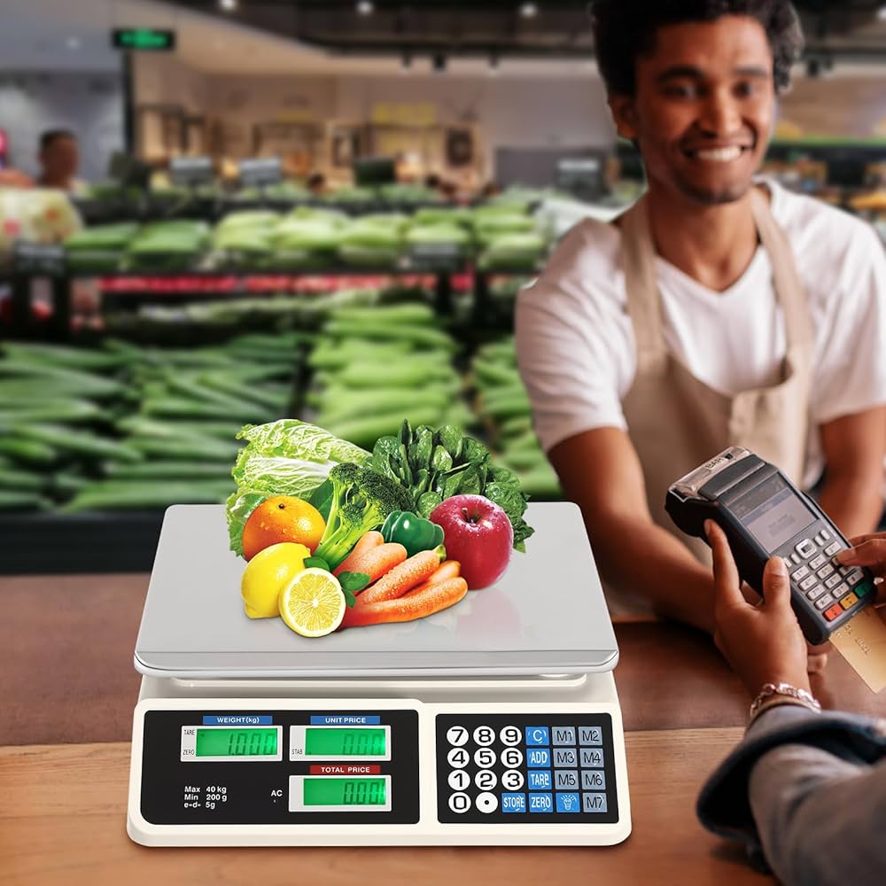 40kg Digital Price Computing Scale with LCD Display – Prime Pick
