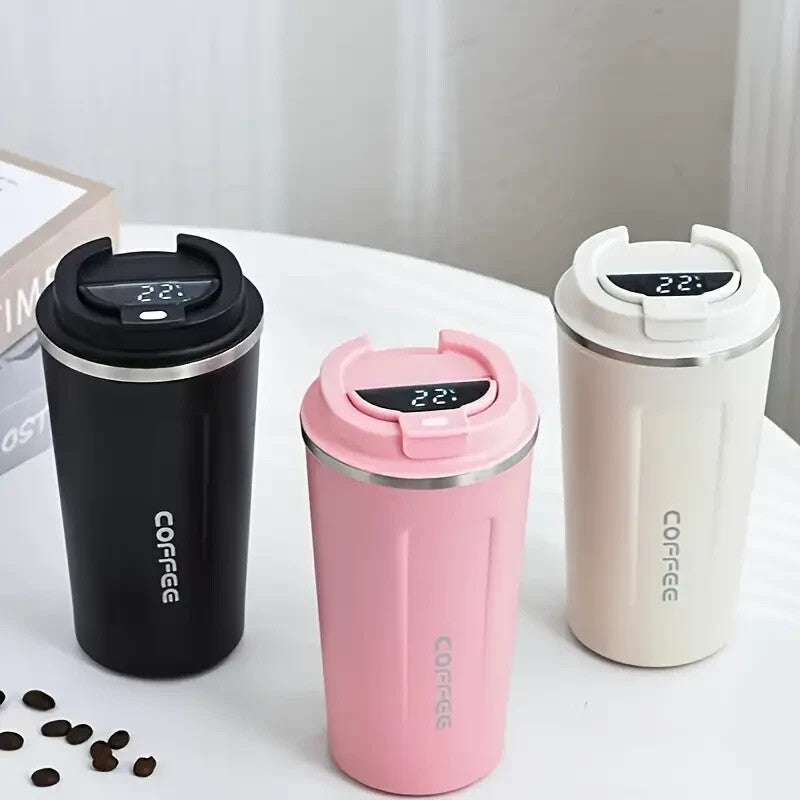 Smart Flask with Digital Temperature Display – Prime Pick