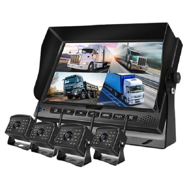 Wireless 4-Channel DVR Camera Kit for Vans & Trucks – Prime Pick